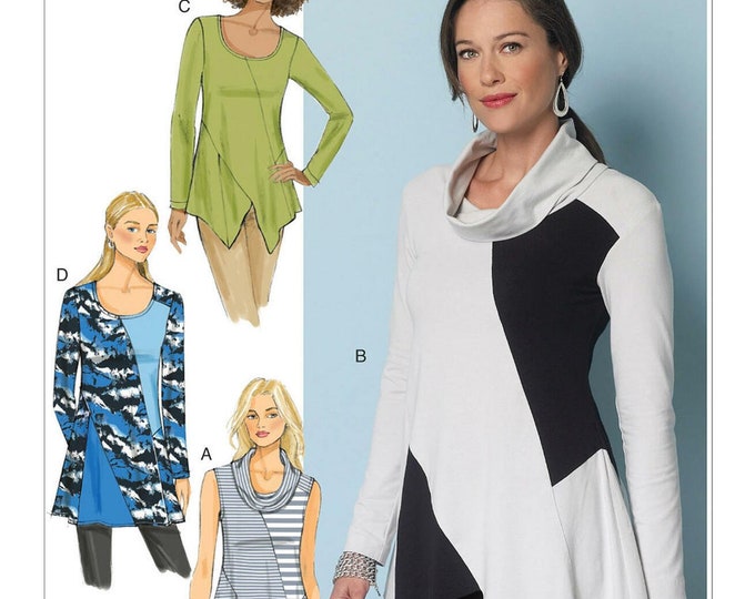 Misses' Seam-detail Tunics Butterick Sewing Pattern B6287 - Etsy
