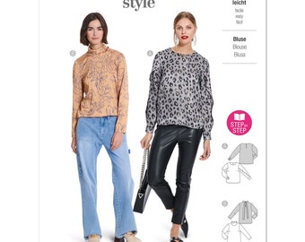 Misses' Blouse Burda Style Sewing Pattern 6632 Uncut, FF - Etsy