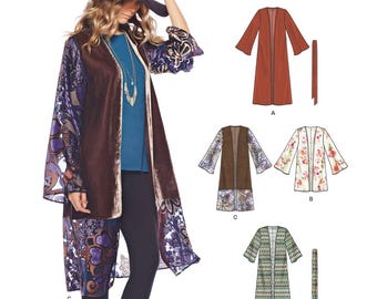 New Look Sewing Pattern 6438 N6438 Misses' Easy Pants, Kimono, and Top ...