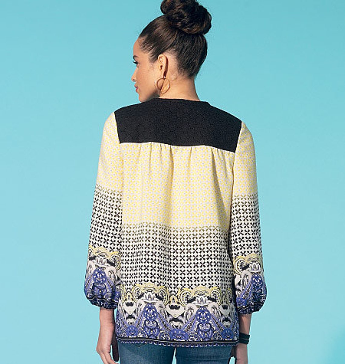 Misses' Notch-neck or Keyhole Tops Mccall's Sewing - Etsy