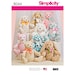 Two-pattern Piece Stuffed Animals Simplicity Sewing Pattern 8044 Uncut ...