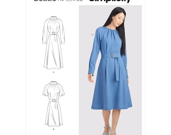 Misses Dresses Simplicity Sewing Pattern S8875 Uncut, FF - Etsy