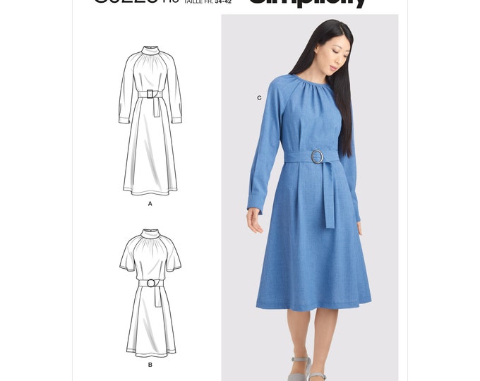 Child's and Girls Pullover Dresses Simplicity Sewing Pattern 1121 - Etsy