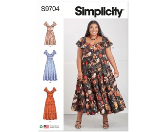 Simplicity Sewing Pattern 1446 Six Made Easy Pull on Tops and - Etsy