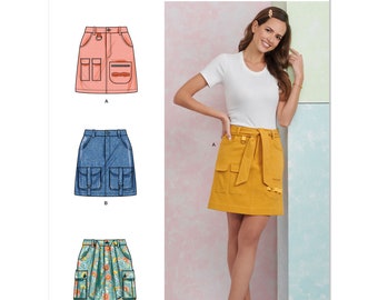 Misses Pull-on Skirts Simplicity Sewing Pattern S8923 Uncut, FF - Etsy