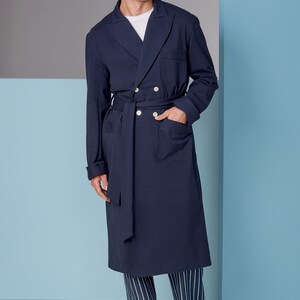 Men's Robe and Belt Vogue Sewing Pattern V1855 Uncut, FF - Etsy