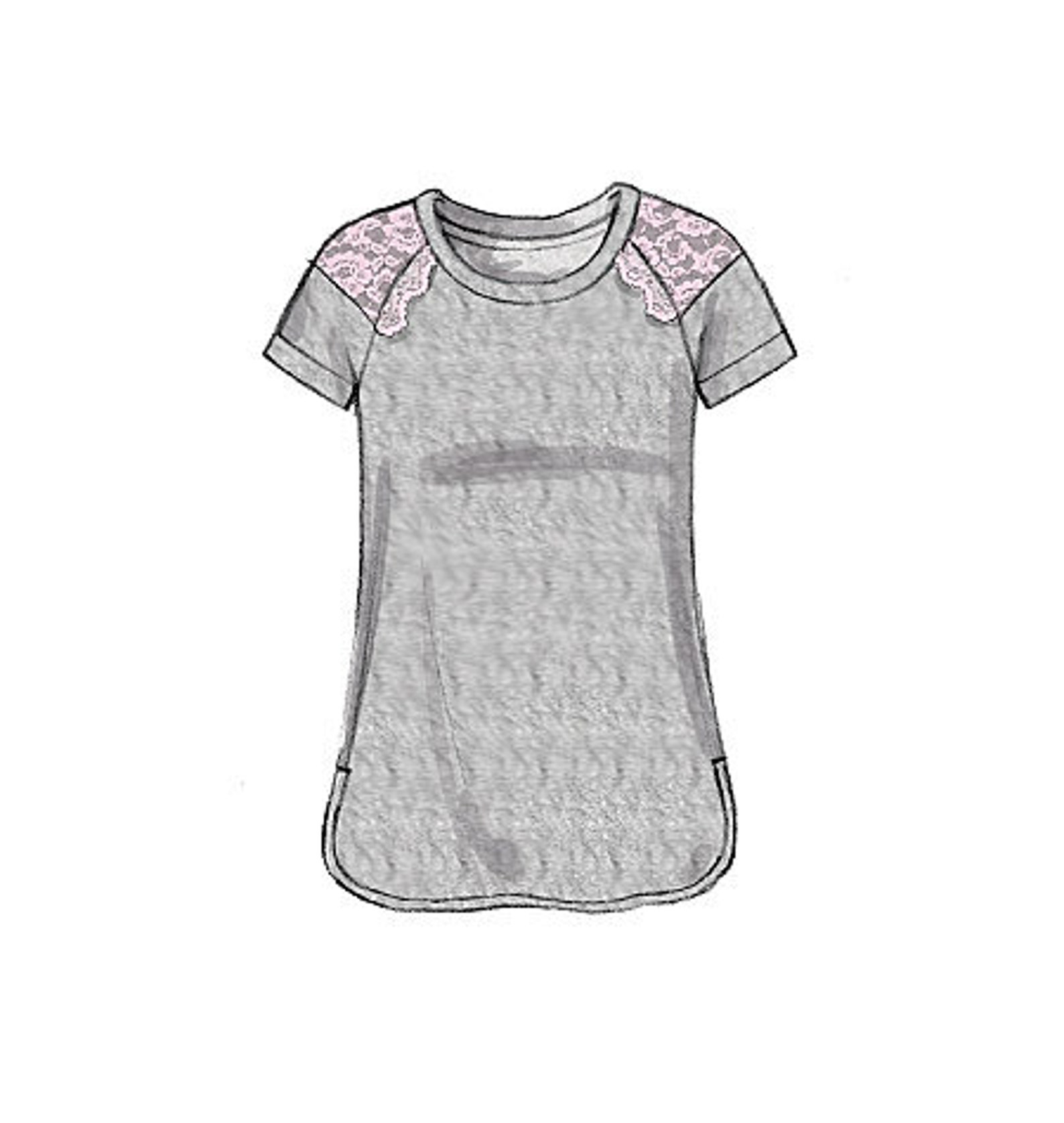 Misses' Raglan Sleeve Tops Mccall's Sewing Pattern - Etsy