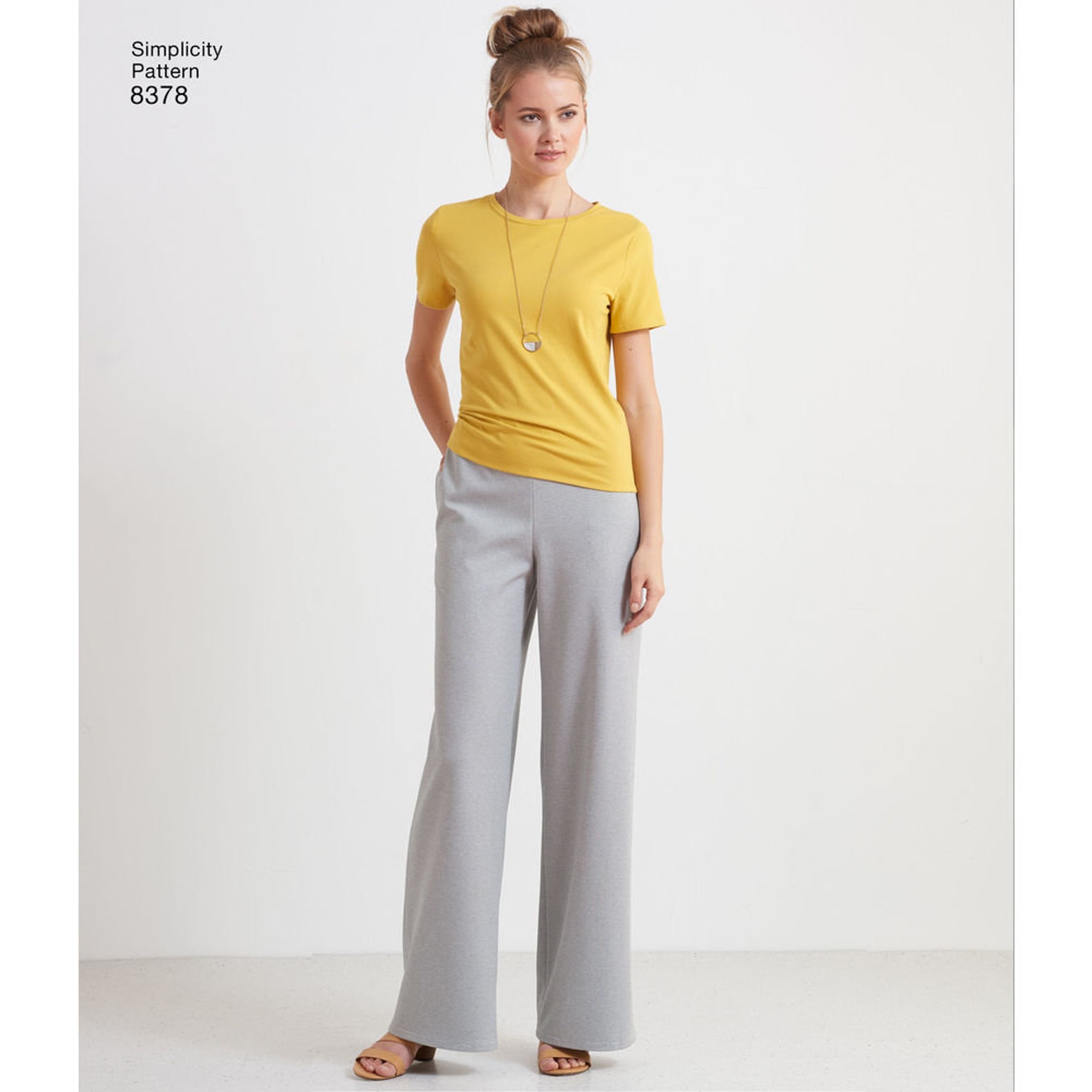 Misses Knit Pants With Two Leg Widths and Options for Design Hacking ...