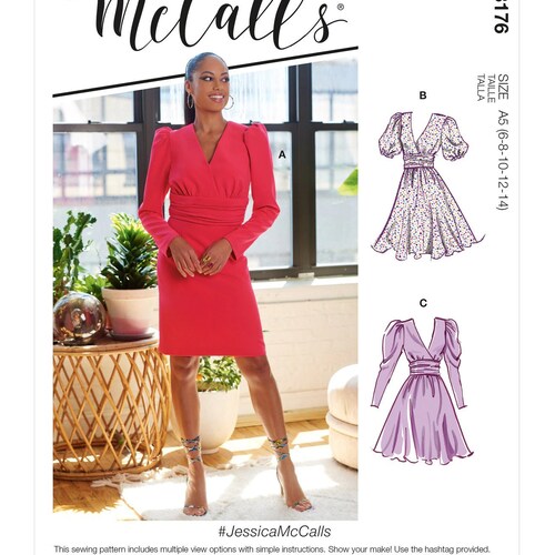 Misses' Dresses Mccall's Sewing Pattern M7946 - Etsy