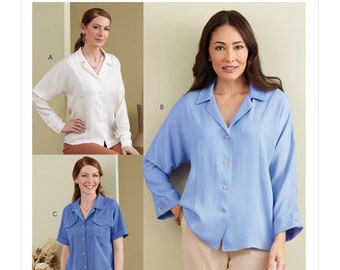 Misses Top Butterick Sewing Pattern B6711 - Etsy