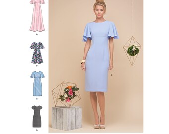 Misses Dresses Simplicity Sewing Pattern S8875 Uncut, FF - Etsy