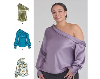 Misses Tops Simplicity Sewing Pattern S9782 Uncut, FF - Etsy