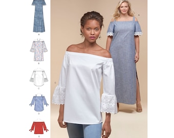 Misses Tops Simplicity Sewing Pattern S9782 Uncut, FF - Etsy