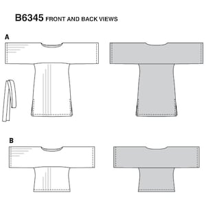 Misses' Sportswear Burda Style Sewing Pattern 6345 Uncut, FF - Etsy