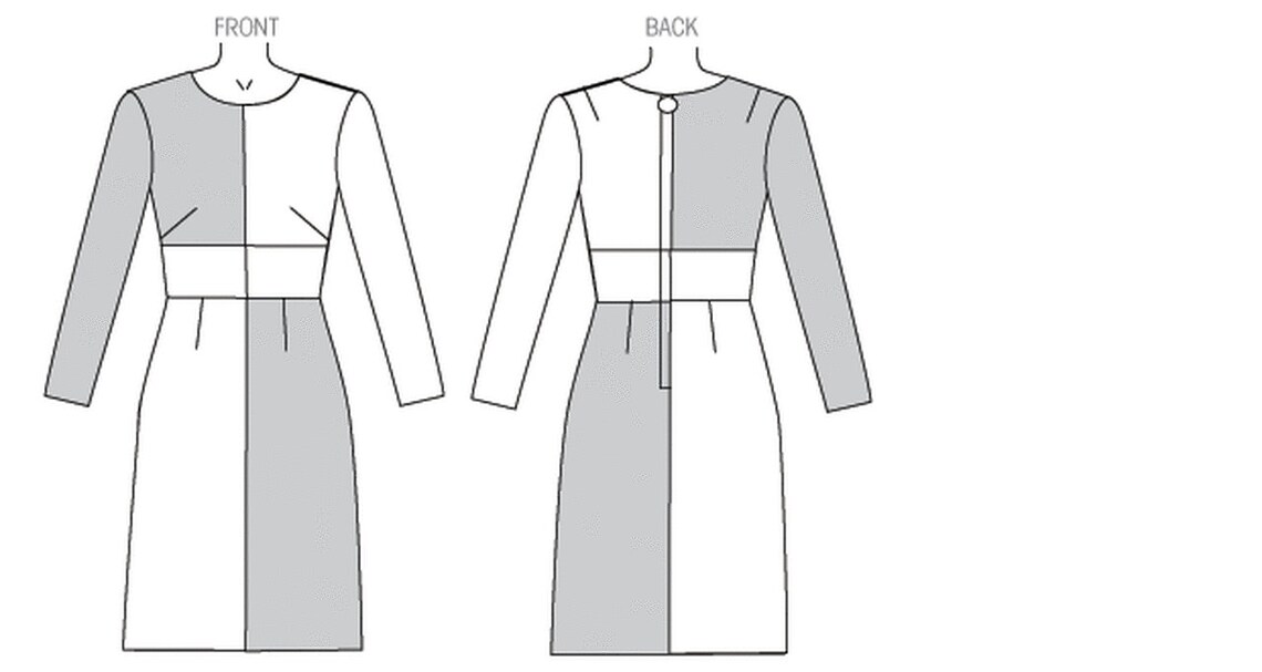 Misses' Fit Pattern/dress Mccall's Sewing Pattern - Etsy