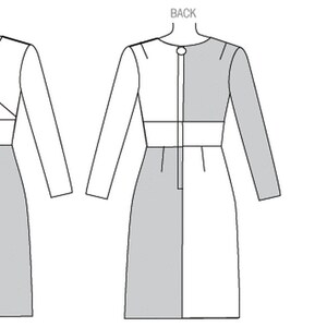 Misses' Fit Pattern/dress Mccall's Sewing Pattern - Etsy