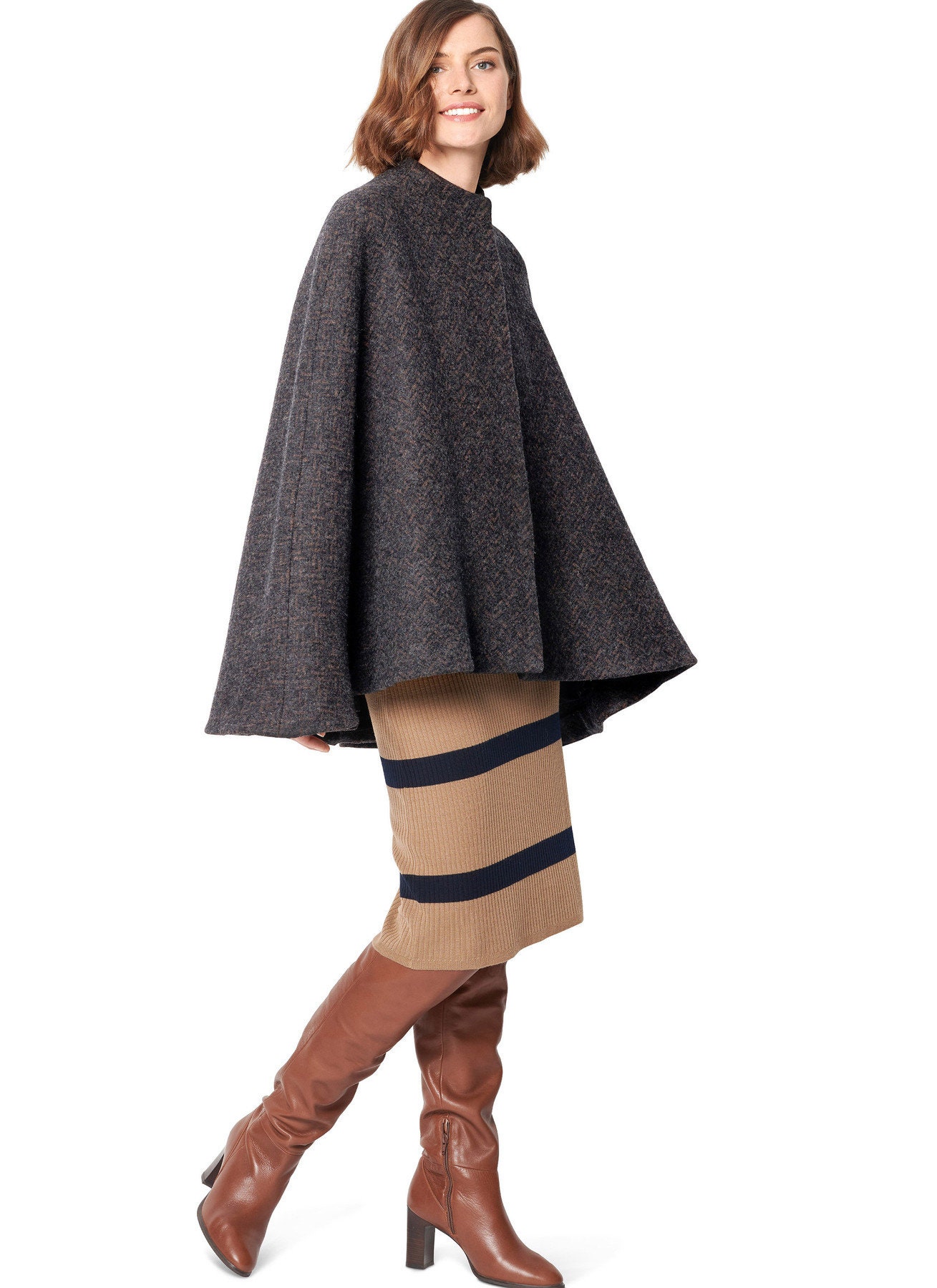 Misses' Cape Burda Style Sewing Pattern 6063 Uncut, FF - Etsy
