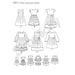 Child's and Girls' Dress in Two Lengths Simplicity Sewing Pattern 1211 ...