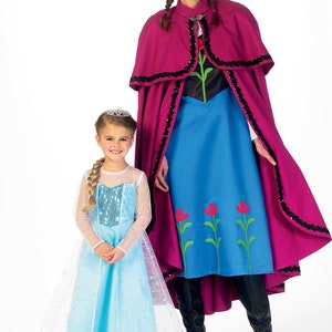 Winter Princess Dresses, and Cape With Collar and Capelet Mccall's ...