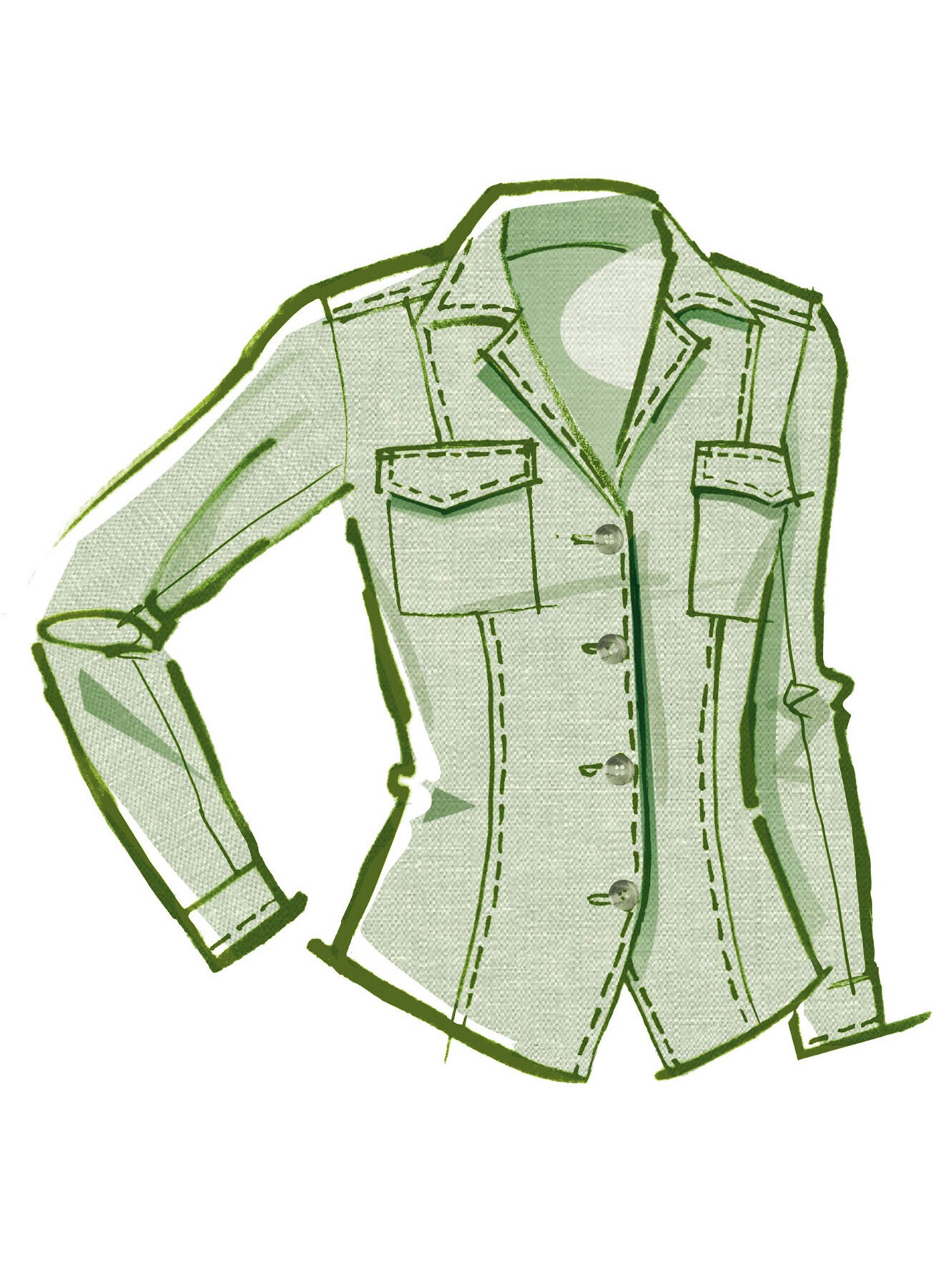 Misses' Jacket by Melissa Watson Mccall's Sewing Pattern M8504 Uncut ...