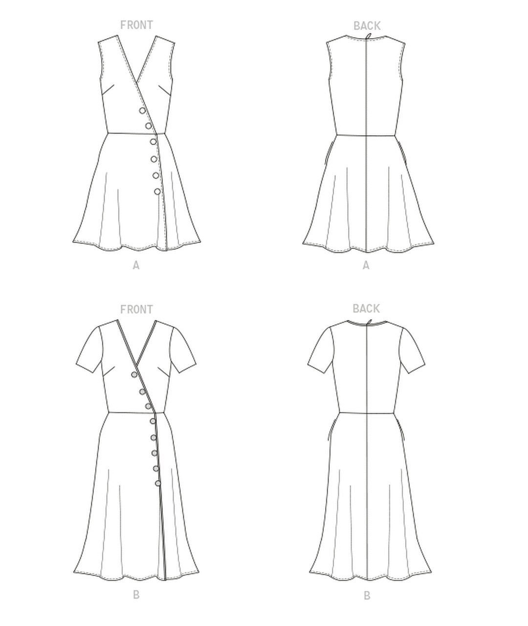 Misses' Dresses Butterick Sewing Pattern B6727 - Etsy