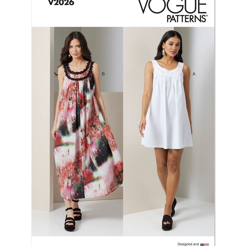 Vogue Dress Patterns 2026 - Etsy