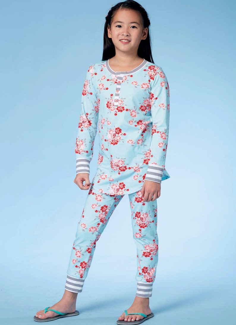 Girls'/girls' Plus Robe With Hood Henley Top and | Etsy