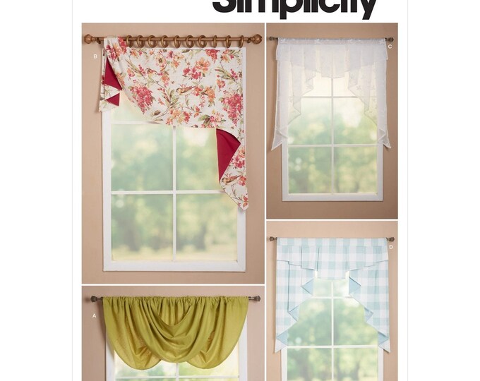 Valances and Swags Simplicity Sewing Pattern S9571 Uncut, FF - Etsy