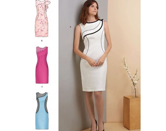 Misses'/miss Petite Dress Simplicity Sewing Pattern S8870 | Etsy