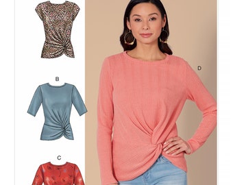 Misses Gathered Tops and Tunic Mccall's Sewing Pattern M7325 Uncut, FF ...