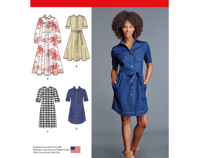 Misses Empire Dress Simplicity Sewing Pattern S9702 Uncut, FF - Etsy