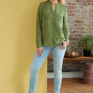 Misses Top Butterick Sewing Pattern B6856 Uncut, FF - Etsy