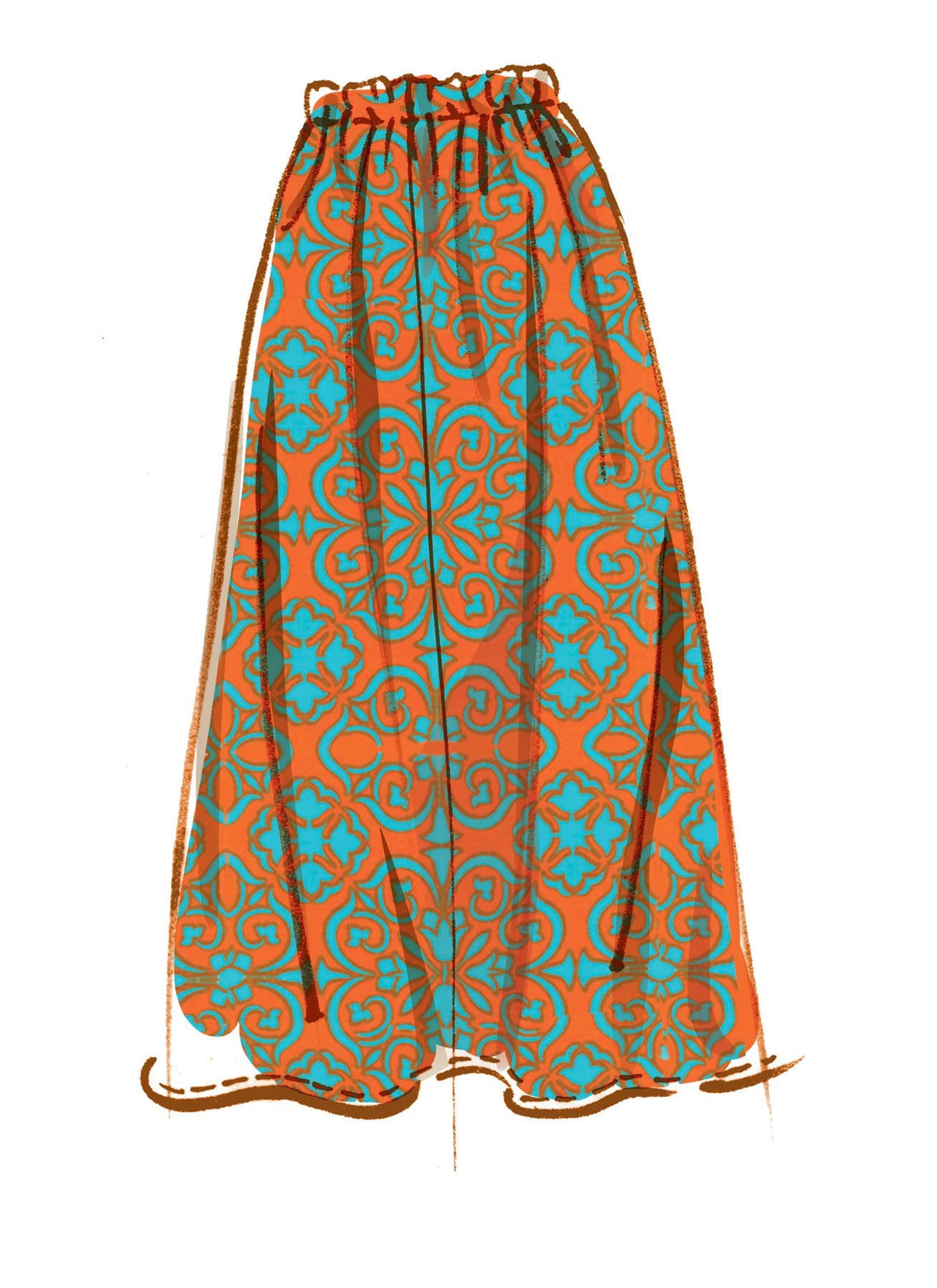 Women's Side Slit Shirt, Top, Skirt & Pants Mccall's Sewing Pattern ...