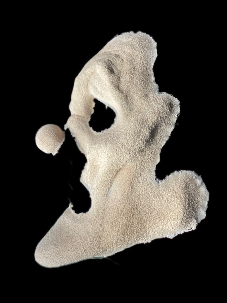 Evil Clown 3 Foam Latex Prosthetic UNPAINTED - Etsy