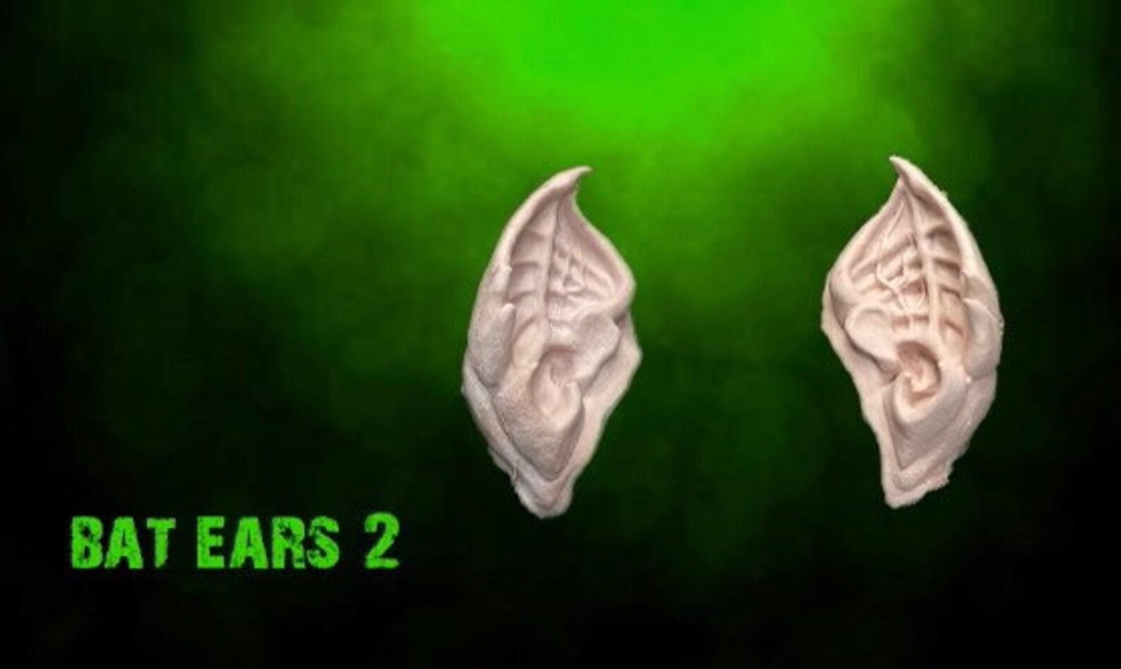 Bat Ears # 2 - Foam Latex Prosthetics (UNPAINTED) - Etsy