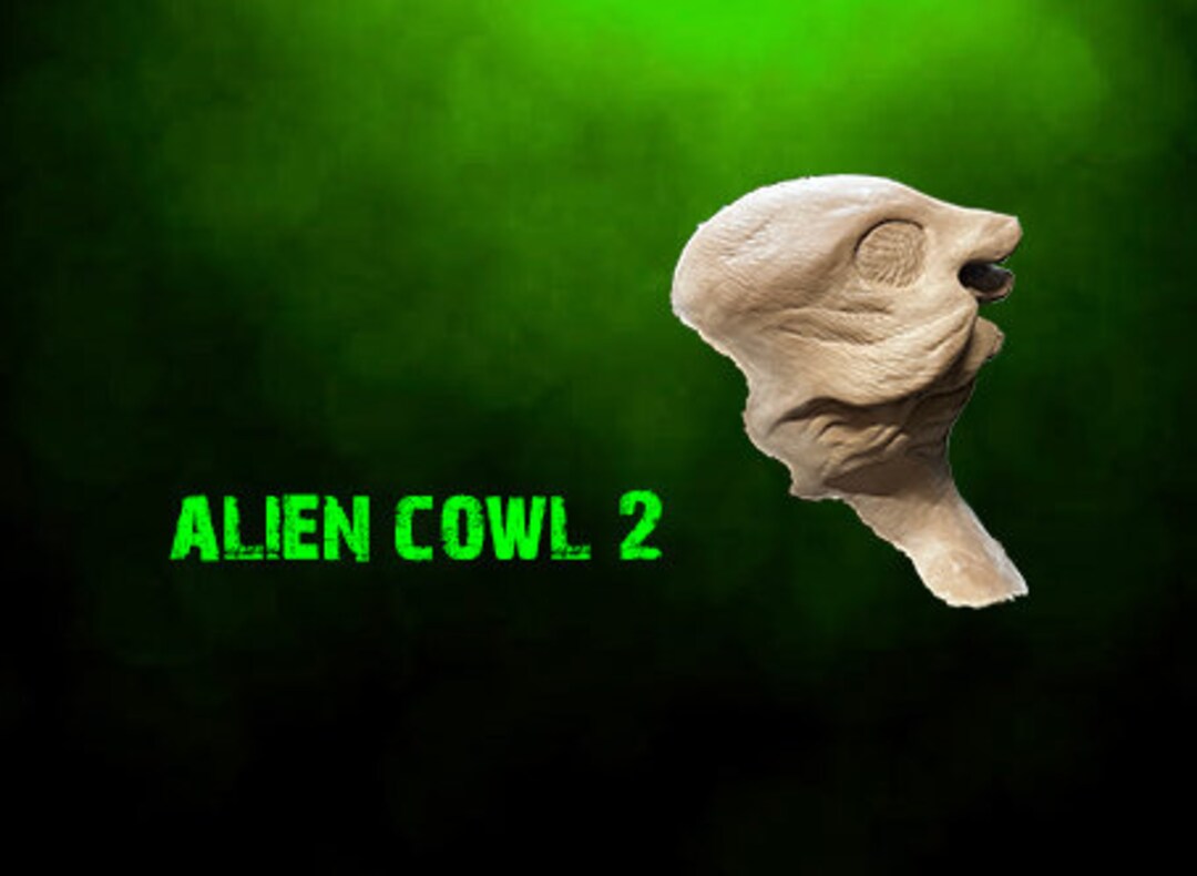Alien Cowl #2 - Foam Latex Prosthetic (UNPAINTED) - Etsy