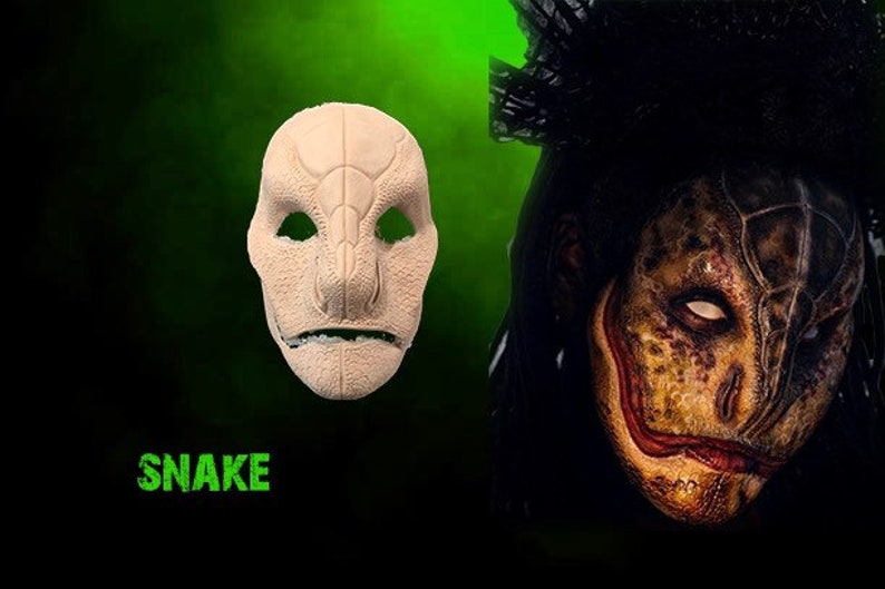 Snake - Foam Latex Prosthetic (UNPAINTED) - Etsy
