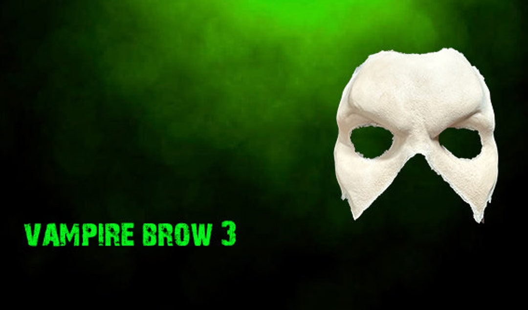 Vampire Brow 3 foam Latex Prosthetic UNPAINTED - Etsy