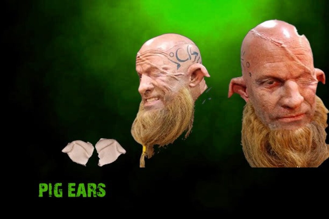Pig Ears (UNPAINTED) - Etsy