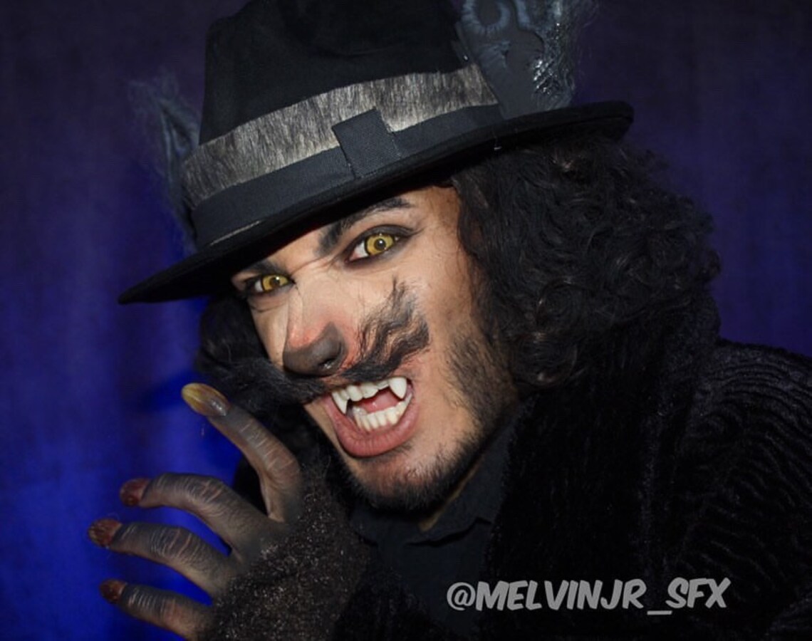 Werewolf Nose Foam Latex Prosthetic UNPAINTED - Etsy