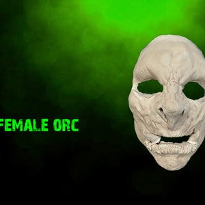 Female Orc - Foam Latex Prosthetic (UNPAINTED) - Etsy