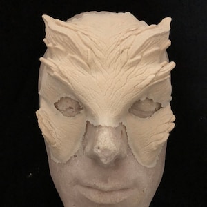 Horned Demon - Foam Latex Prosthetic (UNPAINTED) - Etsy