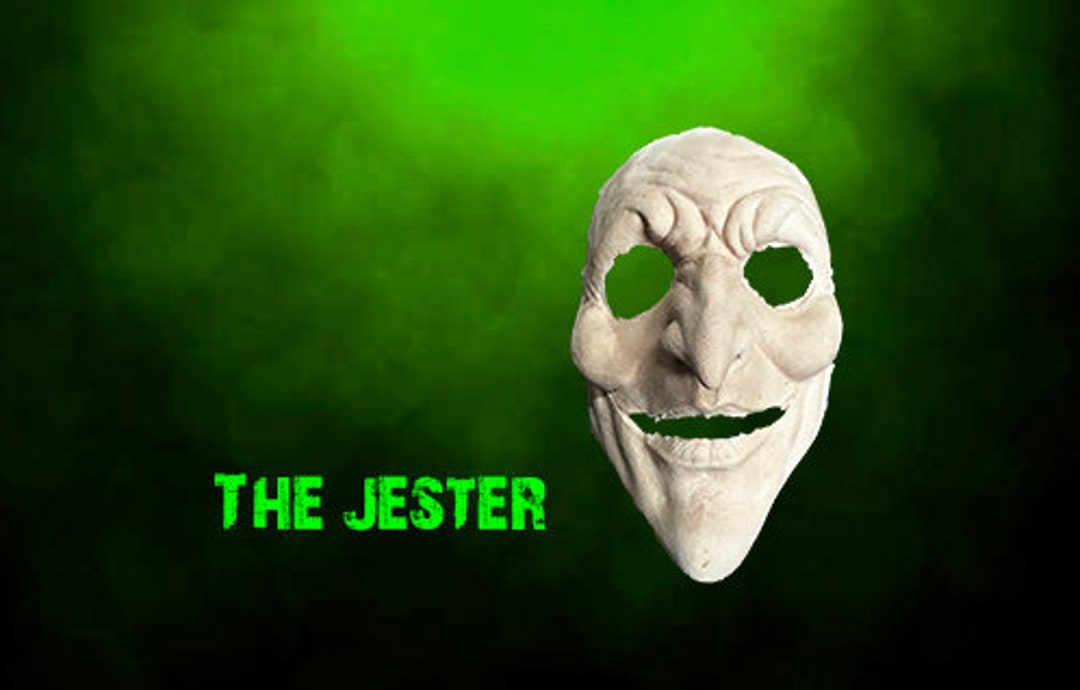 The Jester Foam Latex Prosthetic UNPAINTED - Etsy