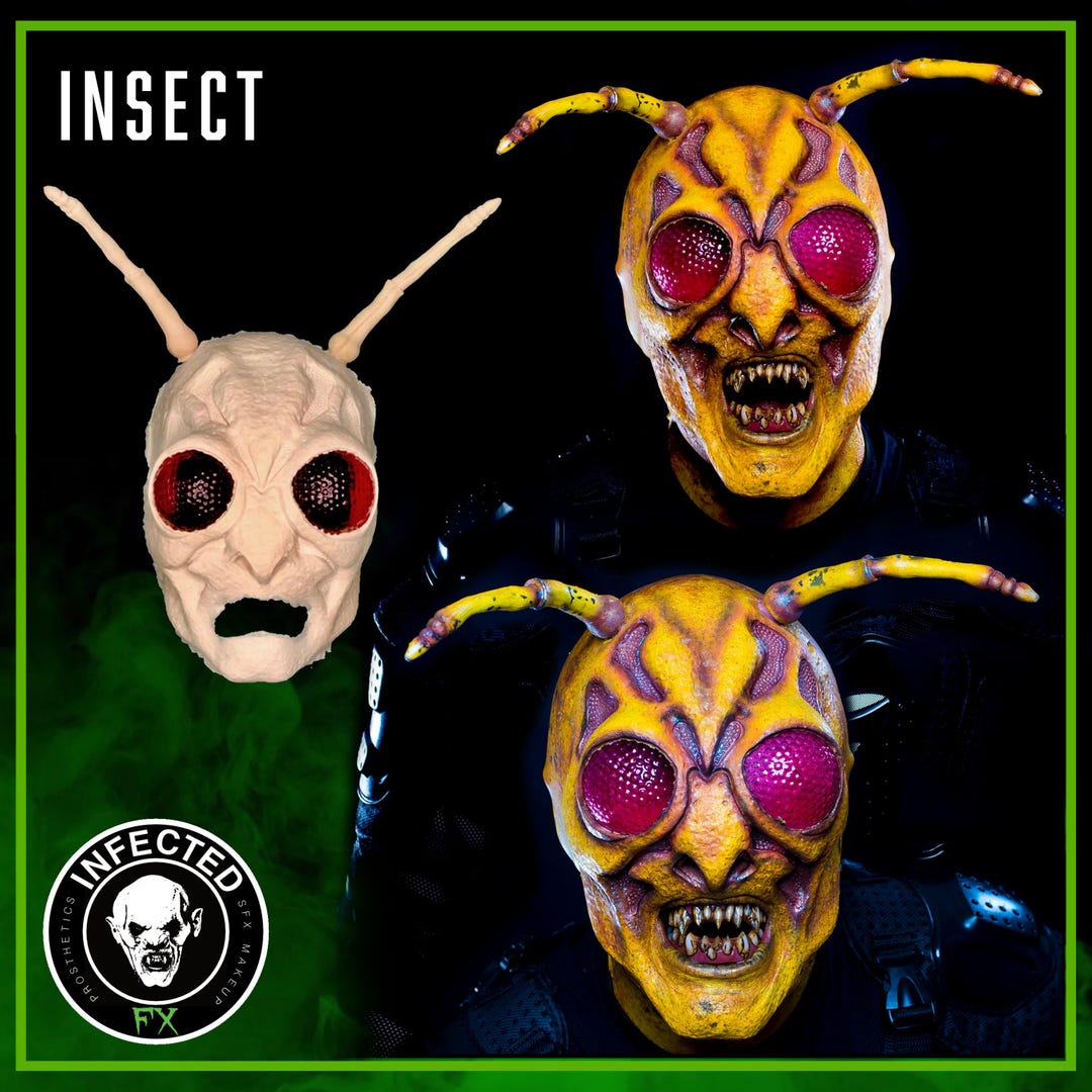 Insect - Foam Latex Prosthetic (UNPAINTED) - Etsy