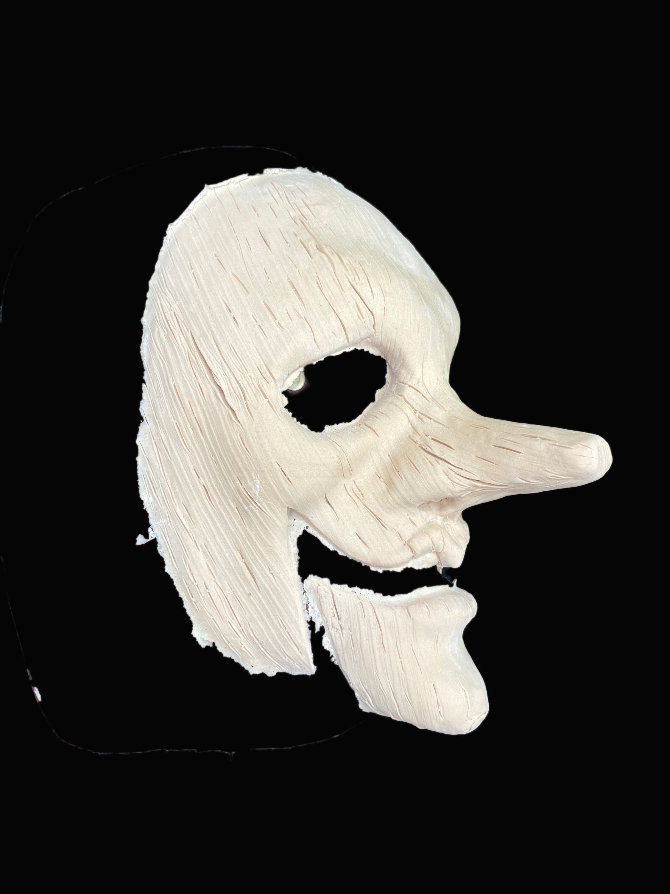 Demented Wooden Dummy - Foam Latex Prosthetic (UNPAINTED) - Etsy