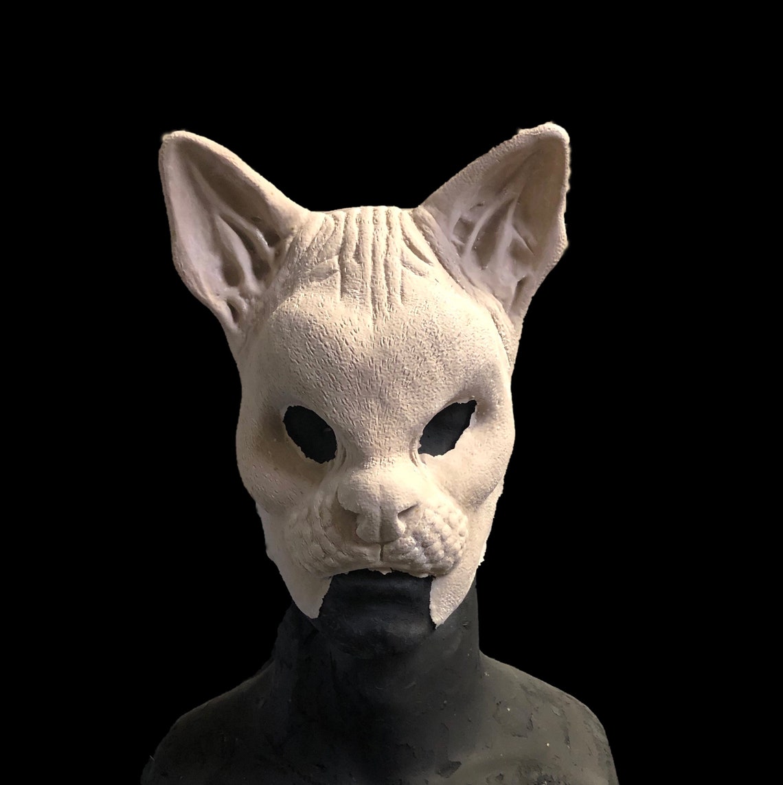 Sphynx Cat - Foam Latex Prosthetic (UNPAINTED) - Etsy