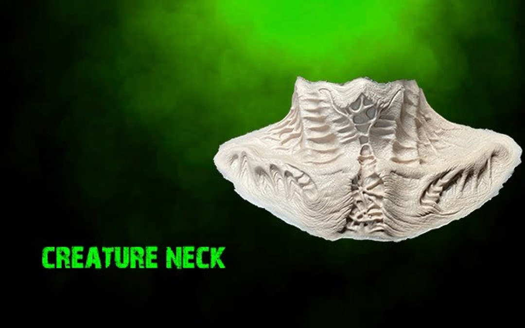Creature Neck - Foam Latex Prosthetic (UNPAINTED) - Etsy