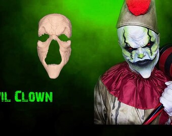 Clown 01 Foam Latex Prosthetic Special FX Makeup Epic FX - Etsy