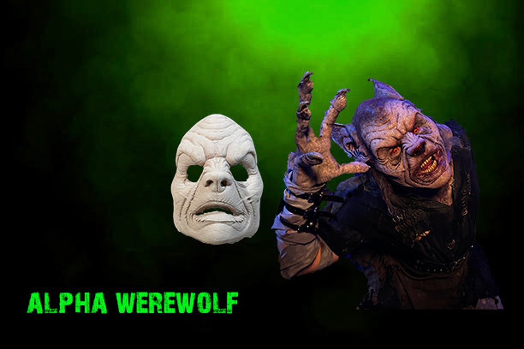 Alpha Werewolf - Foam Latex Prosthetic (UNPAINTED) - Etsy
