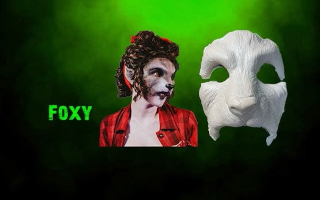 Foxy the Fox Foam Latex Prosthetic UNPAINTED - Etsy